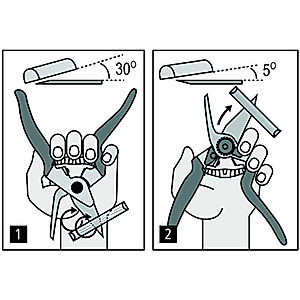 Felco Hoof Trimming Shears (F 50) - High Performance Swiss-Made Steel One-Hand Livestock & Garden Pruners