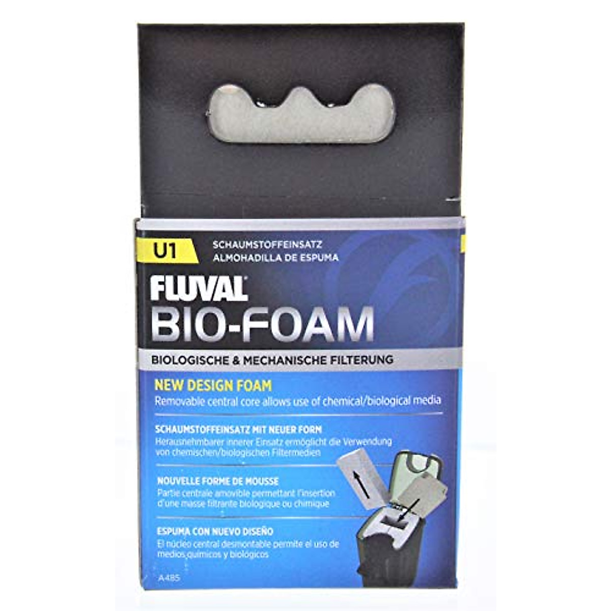 Fluval U1 Underwater Filter Foam Pads (4 Pack)