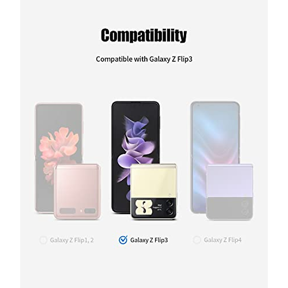 GOOSPERY Wallet Case Compatible with Galaxy Z Flip 3, Detachable Card Holder 2 Card Pocket Storage Premium PU Leather Adjustable Cross-Body Strap Attached Earbud Cord Organizer (Burgundy)