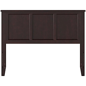 Leo & Lacey Full Panel Headboard in Espresso