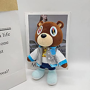 LSHUQING Bear Plush Toy Stuffed Animal Plushie Doll Toys Gift for Kids Children 10inch