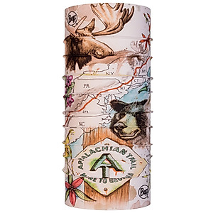 BUFF Original EcoStretch Neck Gaiter, UPF 50 Sun Protection, Breathable, Versatile, Quick Dry Face Mask, Appalachian Trail, Adult Size