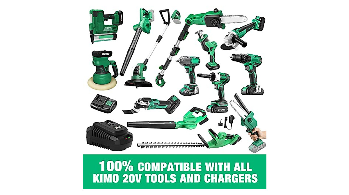 DSANKE 20V 6.0Ah Lithium-Ion Battery for KIMO Tools