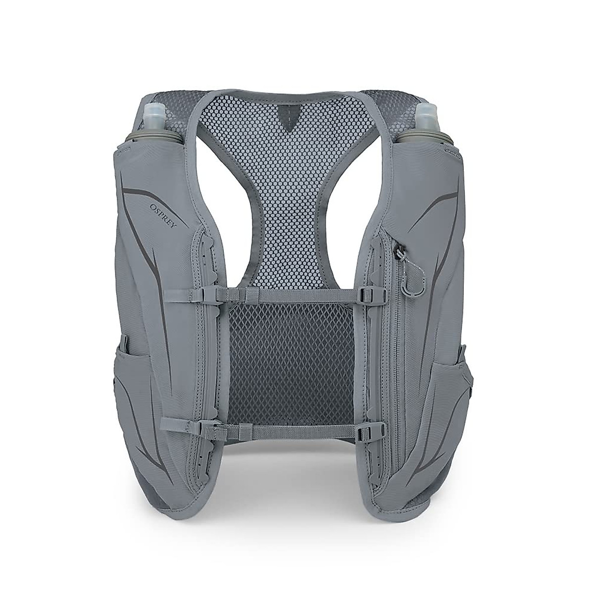 Osprey Dyna LT Women's Running Hydration Vest with Hydraulics Soft Flasks, Slate Grey, Medium