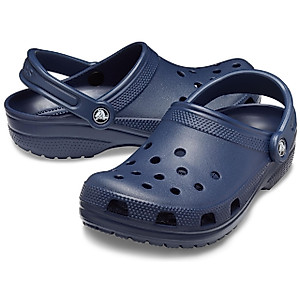 Crocs Unisex-Adult Classic Clogs (Best Sellers), Navy, 10 Women/8 Men