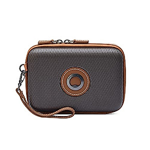 DELSEY Paris Women's Chatelet 2.0 Clutch and Crossbody Bag, Brown, One Size