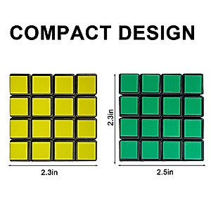 VRUPINZE Square Grinder, Large Zinc Alloy Grinder（2.3"）