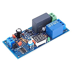 DEALPEAK Delay Relay Module Trigger Cycle Delay Timer Multifunction Time Delay Relay Interface Board Module with LED Display