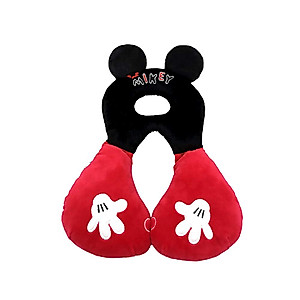 Travel Friend Head and Neck Support Pillow,Infant Comfortable Stroller Head Support Travel Cushion for Car Seat Fit for Baby 6-24Months