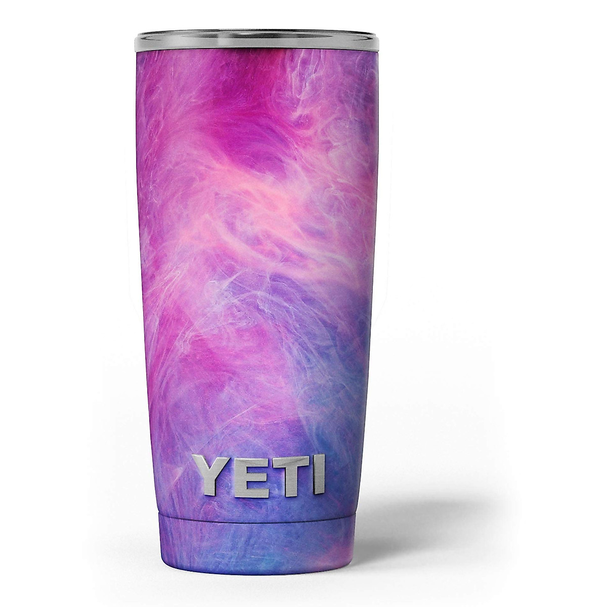 Design Skinz Pink and Blue Fume Clouds - Skin Decal Vinyl Wrap Kit Compatible with The Yeti Rambler Cooler Tumbler Cups