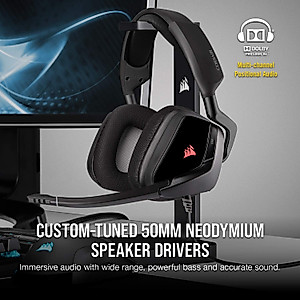 Corsair Gaming Void PRO Stereo Premium Gaming Headset, Carbon (Renewed)