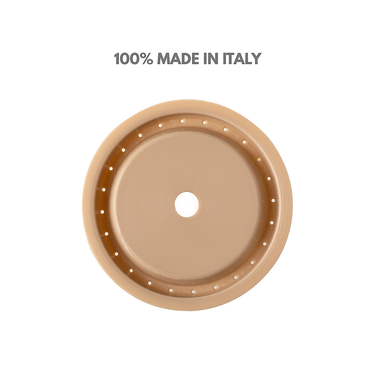 Madama - Reusable Cap for Nespresso Vertuo and VertuoLine Capsules, Refillable and Compatible. Food grade silicone. 100% Made in Italy. Pack of 2 caps.