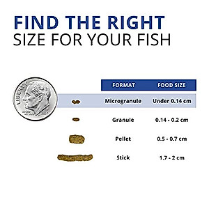 Fluval Bug Bites Betta Fish Food, Granules for Small to Medium Sized Fish, 1.06 oz.