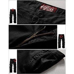 Match Womens Wild Cargo Pants(Black,32)