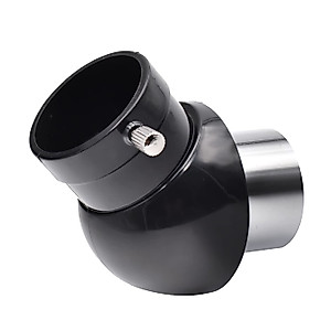 Starboosa Astronomical Telescope 45°Zenith Diagonal Prism - 1.25 inch(31.75mm) Zenith Prism - Telescope Interface 1.25 inch - for Refractor Telescopes & Reflector Telescope