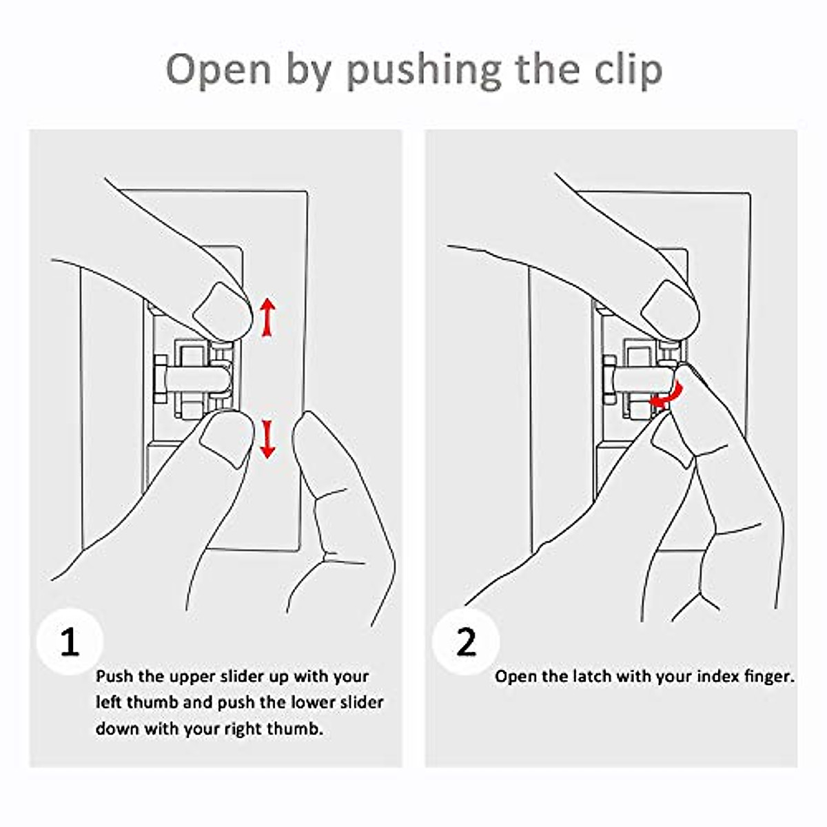 Light Switch Guard, ILIVABLE Child Proof Wall Switch Plate Protects Your Lights or Circuits from being Accidentally Turned On or Off by Children and Adults (Clear)