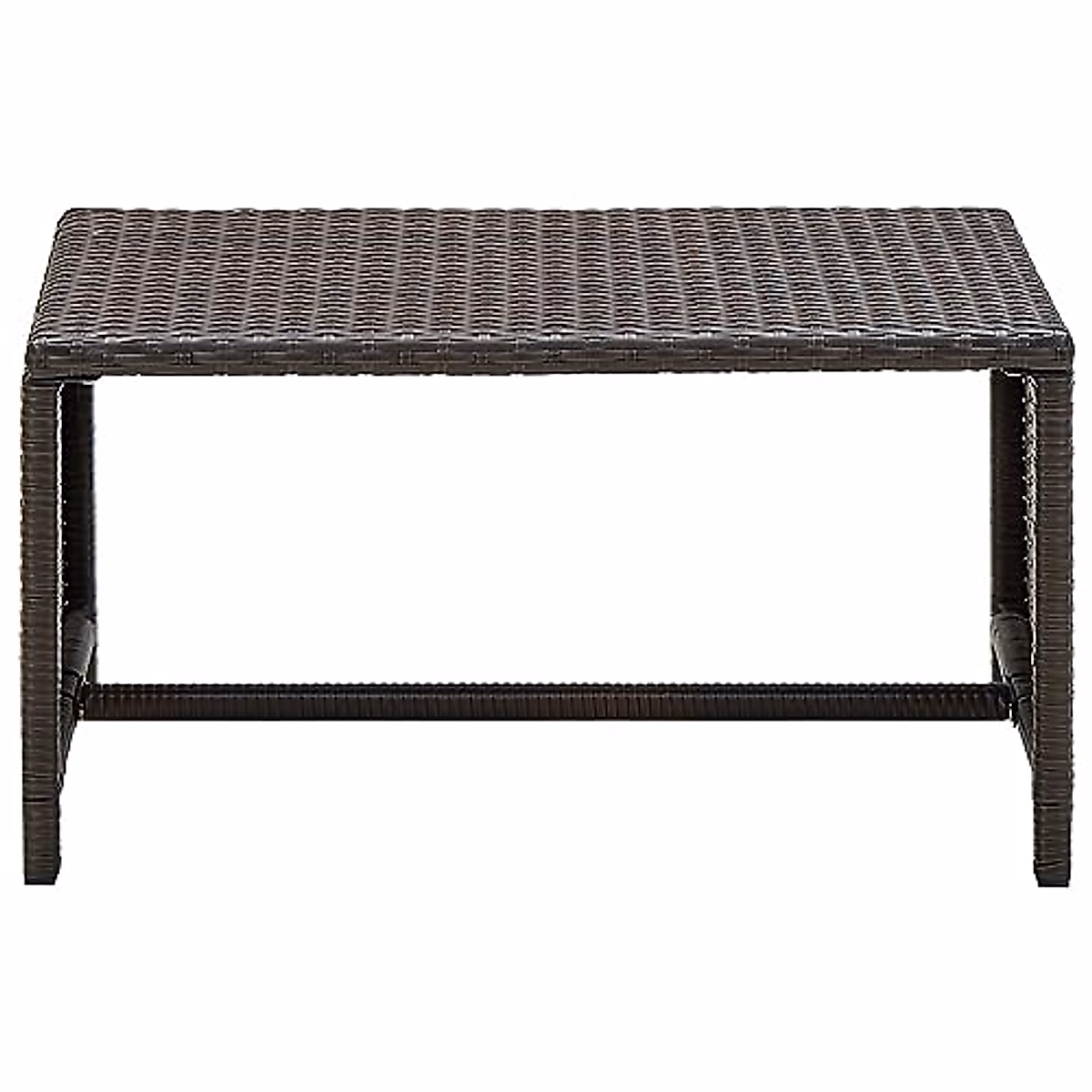 Camerina 4 Piece Patio with Cushions Patio Furniture Sets Outdoor Sectional Furniture Conversation Sets Patio Furniture Set Rattan Brown