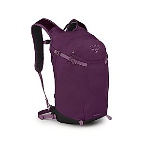 Osprey Sportlite 20L Unisex Hiking Backpack, Aubergine Purple