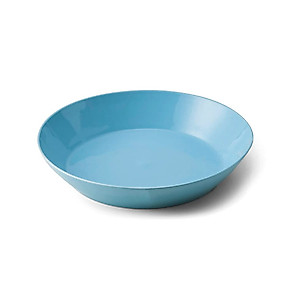 TAMAKI Luonto T-947746 5-Piece Set, Tyvas Blue Plate, Color Dish, Pasta Plate, Bowl, Soup Cup