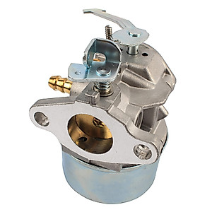 Carbhub 640086A Carburetor for 3hp Snowblower 2 Cycle Craftsman 536884220 536884320 20" Tecumseh 632552 640092A 640311 632560A 632560 632641 640086 640098A HSK600 HSK635 TH098SA with Spark Plug