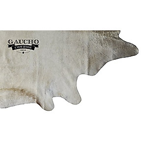 Unique Champagne (Light Beige) Cowhide 5 x 7