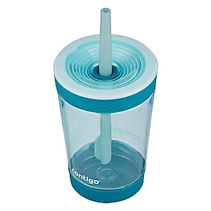 Contigo Kids Spill-Proof Tumbler with Straw & Leak-Proof Lid, 12oz Vacuum-Insulated Stainless Steel Water Bottle for Kids Kids Spill-Proof 14oz Tumbler with Straw and BPA-Free Plastic