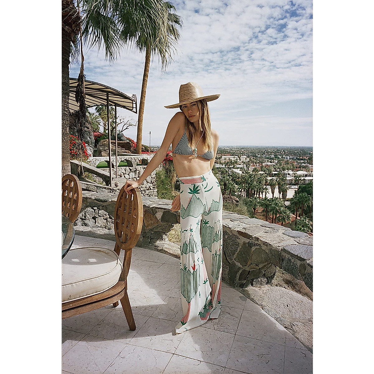 Lack of Color Women's Western Desert Palma Straw Hat (Natural, Large/X-Large)