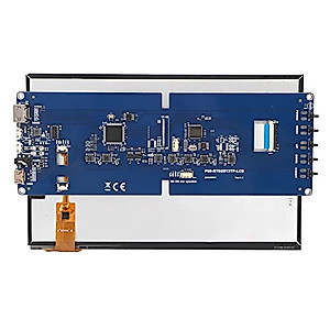 Sanpyl 10.1 Inch Touchscreen Monitor for RasPi, 1280X800 178 Degrees Visible Portable HDMI Monitor, Capacitive Display with VGA, Touch Interface, Audio Output, Power Interface