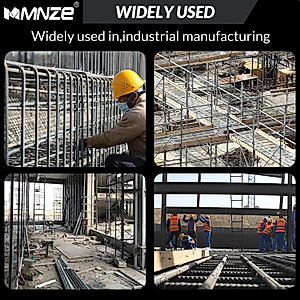 MMNZE Electric Hydraulic Rebar Bender, Bending Angle 0-130 Degrees, 110V 900W 16MM Hand Hold Portable Rebar Bender, Bending Machine for Bending Rebar, Steel Bar, Steel Rod