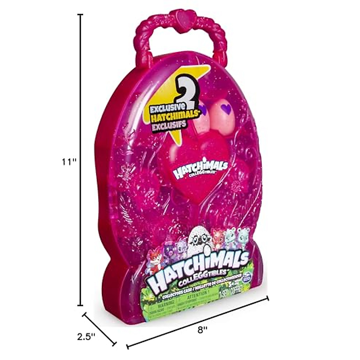 Hatchimals CollEGGtibles, Collector’s Case with 2 Exclusive CollEGGtibles, for Ages 5 and Up
