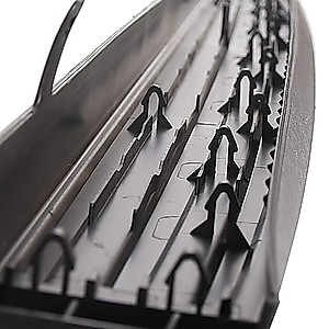 ECOTRIC FO1904107 Rear Trunk Top Protector Cover Tailgate Moulding Cap Black Compatible with 2009-2014 Ford F150 F-150