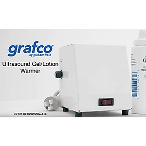 Graham-Field GW208 Grafco Bottle Warmer for Ultrasound Gel, Massage Lotion, Oil and More, Dual Bottle