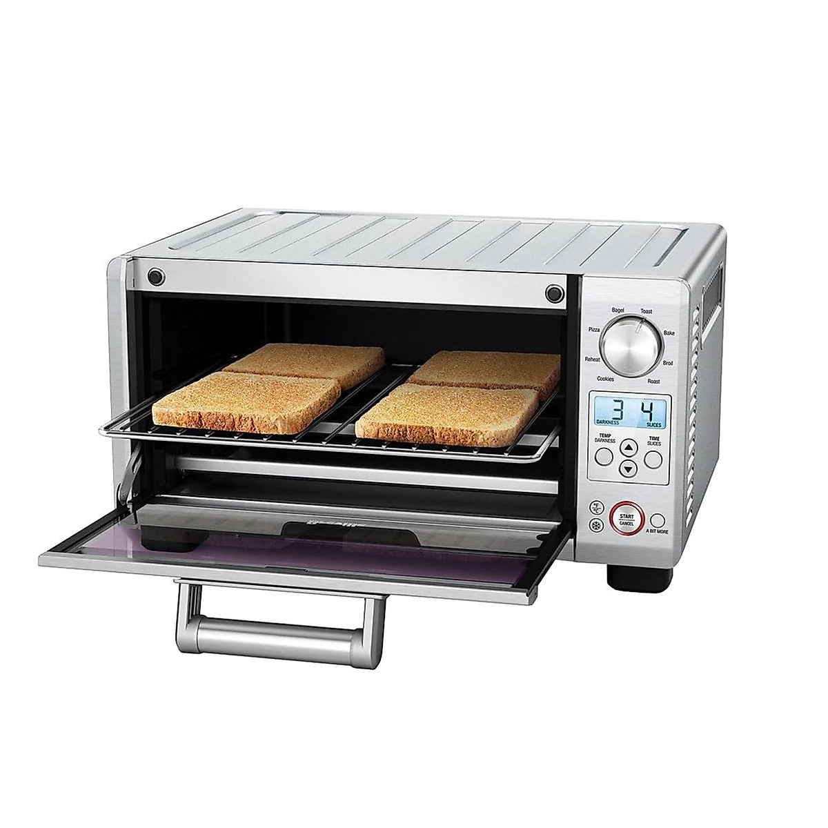 Breville Mini Smart Toaster Oven, Brushed Stainless Steel, BOV450XL