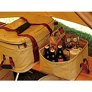 Snow Peak Pack Bucket - Made in the USA - 11.5 x 11.5 x 6.5 in