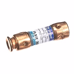 Trane Fuse; Time Delay, 250Vac, Dual Element, 20 Amp