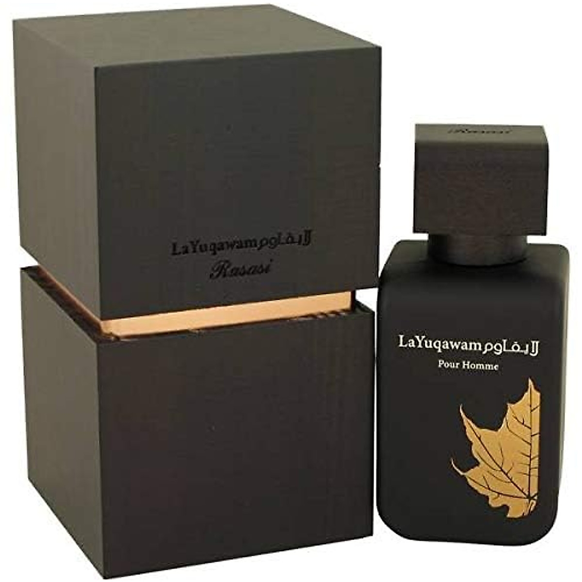 RASASI La Yuqawam EDP (Eau De parfum) for Men 75 ML (2.5 oz) | Oudh Woody Notes with alluring flowery notes | Signature Arabian Perfumery Perfumes