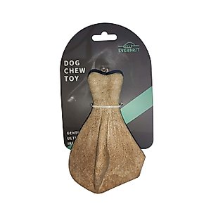 EverBrit Dog Bone Chew Toy for Aggressive Chewers for Dog Dental Health, Beef Flavor, Durable and Heavy Chew Density, One Size for All Dogs