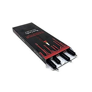 Vrinda® 10 inch Taper Candle That Bleeds, Vampire Blood Candle, Ritual Spell Unscented Taper Candles - Set of 4