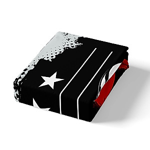 Football Duvet Cover Sports Bedding Set Soccer Ball Black White Red Comforter Cover for Boys Girls Children Teens Bedroom Decor 3D America Football Bedspread Cover Full Size with 2 Pillow Case