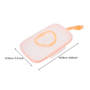 HEMOTON Portable Wipes Dispenser Baby Wipes Dispenser Travel Wipes Case Baby Wipe Holder Infant Wipes Storage Box Wet Tissue Box for Travel Home Office Cars