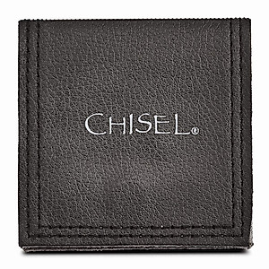 Solid Stainless Steel Mother of Pearl/Druzy Quartz and Crystal Ring Band Size 7