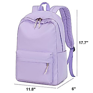 LOIDOU Backpack for Teen Girls Middle-School Primary Elementary Bookbags 17inch Kids Backpack Women laptop Backpack Lightweight Casual Daypack