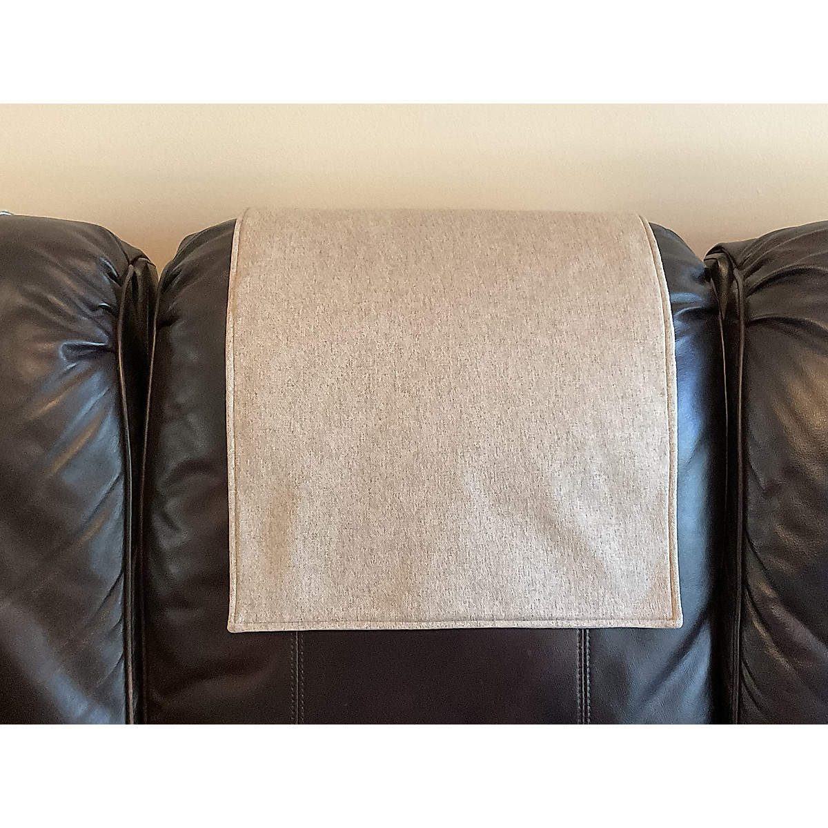 Headrest Cover for furniture, furniture protectors, solid color,sofa cover slipcover, sofas, loveseats, theater chairs,recliners,RV’s,office chair. 17x27. By: Bittlemen Co.
