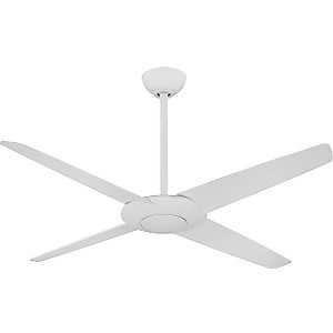 MINKA-AIRE F738D-WHF Pancake 52 Inch Ceiling Fan with DC Motor in Flat White Finish