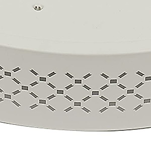 HAPPCUCOE Modern Ceiling Chandelier Flush Mount Ceiling Fan Light Dimmable LED Remote Control Chandelier White Bedroom Living Room Office 110V New