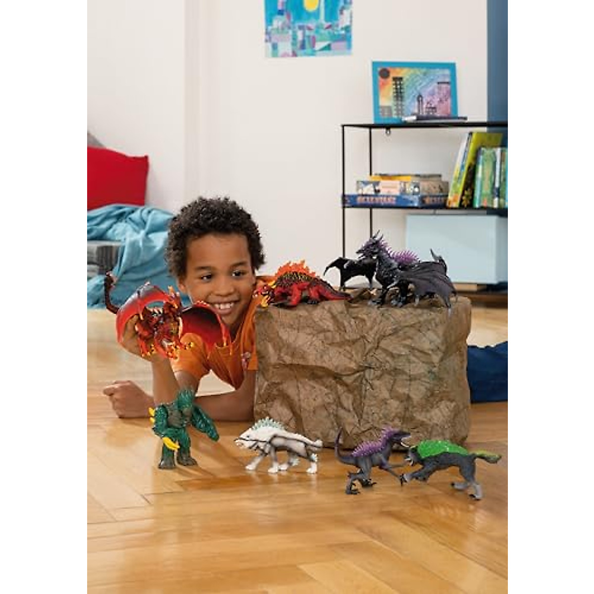 Schleich ELDRADOR CREATURES — Jungle Emperor, Fantasy Toy with Moveable and Rotating Parts From ELDRADOR CREATURES Jungle World, for Make-Believe Play, Fantasy Toys for Boys and Girls Ages 7+