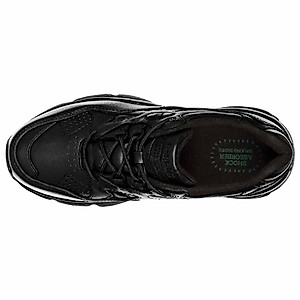 Propét Womens W2034 Stability Walker Sneaker, Black, 10 XX-Wide US