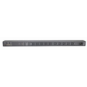 Synaccess NP-10DU Remote Switched PDU. UL-STD TUV Listed. Made and Supported by Synaccess Networks in US.