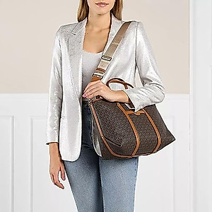 MICHAEL Michael Kors Beck Medium Convertible Tote Brown/Acorn One Size