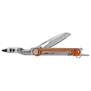 Gerber Gear Armbar Slim Drive Pocket Knife EDC Multitool with Screwdriver, Bottle Opener, Burnt Orange